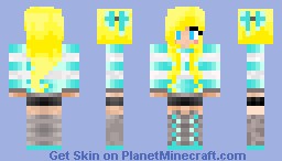 *Brooke* FirstSkin*Tomboy Cutie* Minecraft Skin