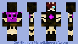 Anime Iron woman Minecraft Skin