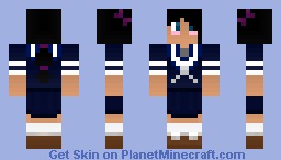 Anime School Student Minecraft Skin