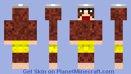 Ape Yellow (Ape Escape) Minecraft Skin