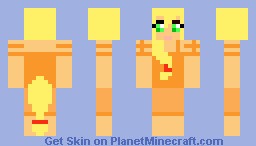Human Applejack Minecraft Skin