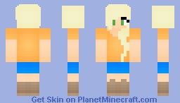 Applejack without a hat Minecraft Skin