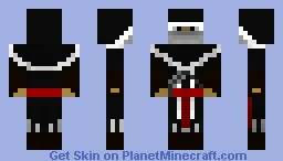 Aprentice Assassin Black Version Minecraft Skin