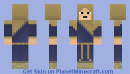 Apprentice mage robes (Skyrim) Minecraft Skin