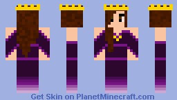 A princess Minecraft Skin