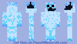 Arctic Creeper Minecraft Skin