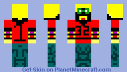 Number 32 Minecraft Skin