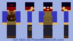 Arma II DayZ Mod Survivor Minecraft Skin