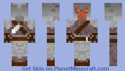 Armored Ash Creeper Ghost Minecraft Skin
