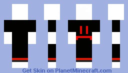 Armor'd Guy Red smiley Minecraft Skin