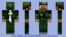 Soldier Minecraft Skin