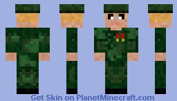 Army Commander Minecraft Skin