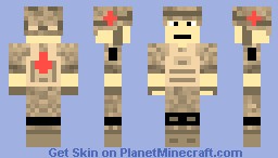 Army Medic Minecraft Skin