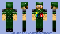 Army Officer Minecraft Skin