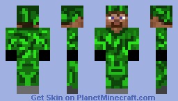 Army Steve Minecraft Skin