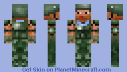 Army Dude Minecraft Skin