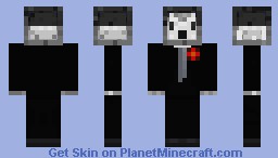 Mr Dispenser Minecraft Skin
