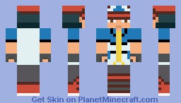 Ash Ketchum Minecraft Skin