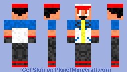 Ash Ketchum Minecraft Skin