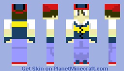 POKEMON ASH Minecraft Skin