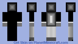 Shaded Person Minecraft Skin