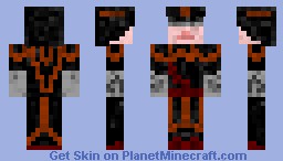 Assassin Black & Red Minecraft Skin
