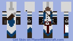 Assassins creed style Minecraft Skin