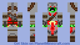 Assassin's creepus Explodus Minecraft Skin