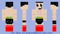 Astro Boy (i tried my best) Minecraft Skin