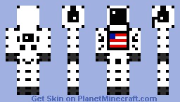 Astronaut (NASA) by Lukasino Minecraft Skin