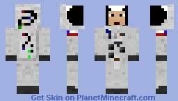 Cosmonaut Minecraft Skin