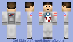 Astronaut Minecraft Skin