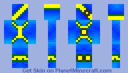 Atlantis Warior Minecraft Skin