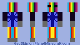 multicolor Minecraft Skin