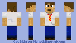 Average Joe (with tie) Minecraft Skin