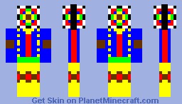 Very Colorful Scheme Minecraft Skin