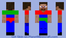 Awesome Steve Minecraft Skin