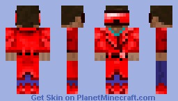 Awesome Red Tank Man Minecraft Skin