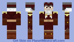 Dwarf Axe Thrower Minecraft Skin
