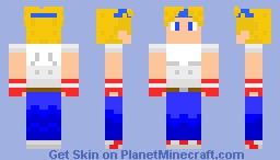Streets of Rage 2 - Axel Minecraft Skin