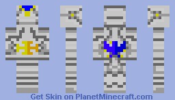 Azure Falcon Minecraft Skin
