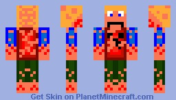 BigDangerousBomb 2.0 (Injured) Minecraft Skin
