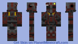 Gas-mask Soldier. (with Night vision goggles) Minecraft Skin