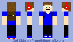 Backpacker vans boy Minecraft Skin