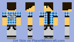 Back to school: Minecraft Style Minecraft Skin