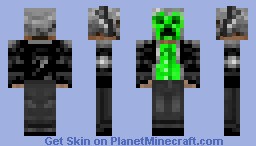 Badass creeper Skin Minecraft Skin