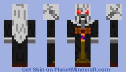Bahamut in the Nether redone Minecraft Skin