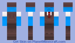 The Blue Man Minecraft Skin