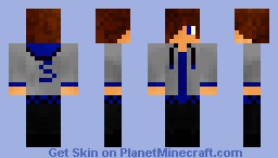 Bailey From Scribble boy (Shaded Version Minecraft Skin