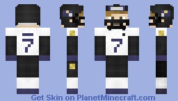 Baltimore Ravens #7 Minecraft Skin